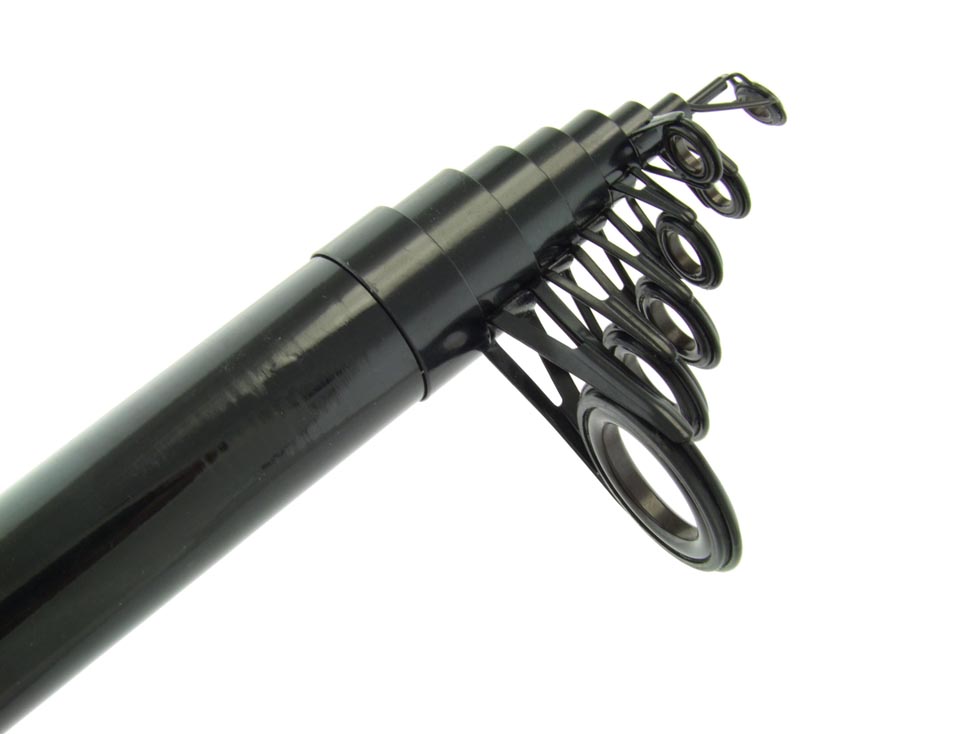 SARATOGA TELESPORTS FX6 12' 10-18kg Fibreglass Surf Beach Telescopic ...