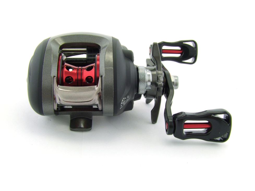 SARATOGA Low Profile Baitcaster 10B Fishing Reel MAG Brake Right Handed ...