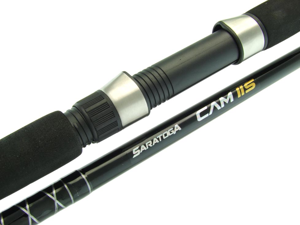 SARATOGA CAM II S 6'6 10-15kg Overhead Snapper Boat Fishing Rod 2pc
