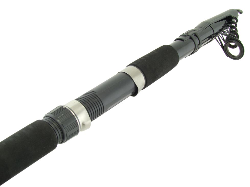 SARATOGA TELESPORTS FX6 12' 10-18kg Fibreglass Surf Beach Telescopic ...