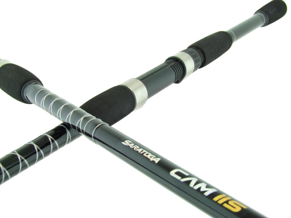 SARATOGA CAM II S 6'6 10-15kg Overhead Snapper Boat Fishing Rod 2pc